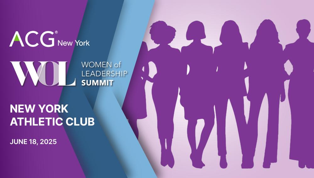 2025 ACG NY 12th Annual Women of Leadership Summit | ACG New York